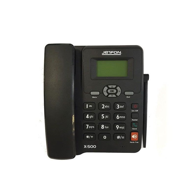 Meta title-JETFON X500 TELEFONO GSM INALAMBRICO CON SIM